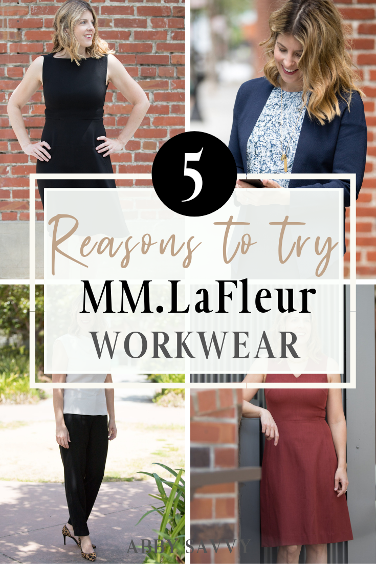 Five Reasons to Try MM.LaFleur Workwear · Abby Savvy